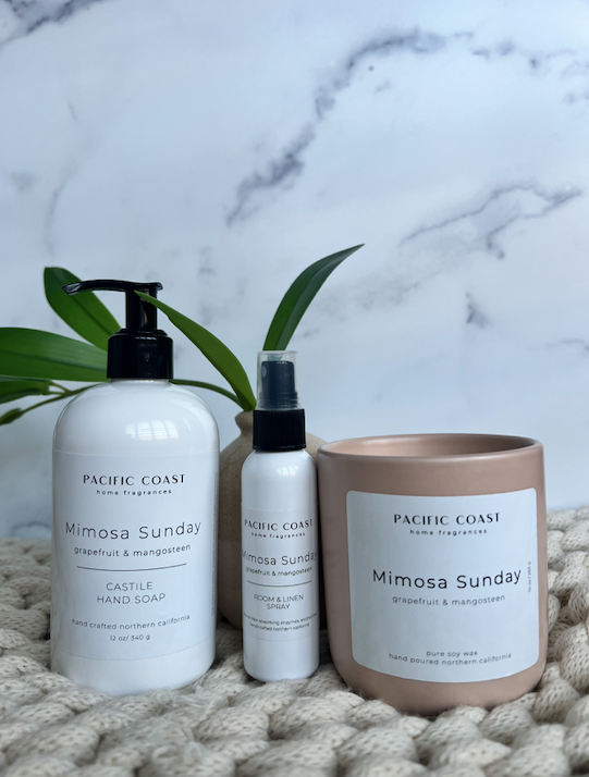 Mimosa Sunday Gift Set – Pacific Coast Home Fragrances